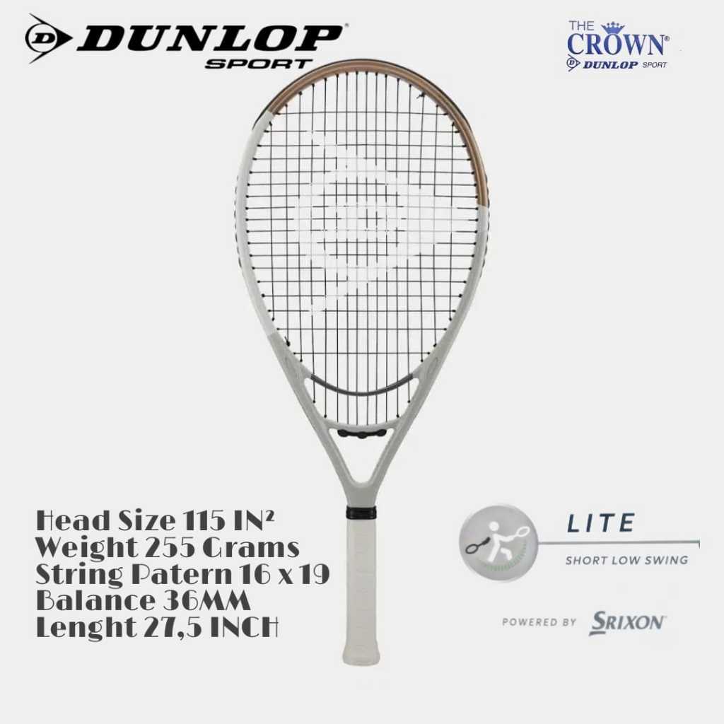 Jual Raket Tenis Dunlop LX 1000 (255g) 115" ORIGINAL | Shopee Indonesia