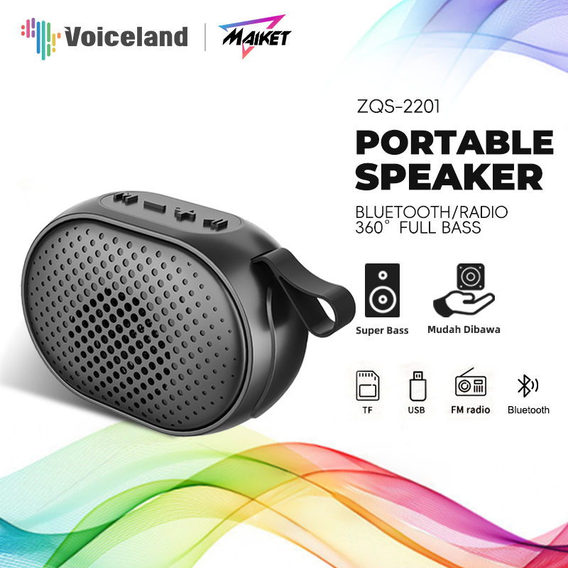 Jual 【PRO MAX BASS】MAIKET Musik Box Bluetooth Mini Full Bass Murah ...