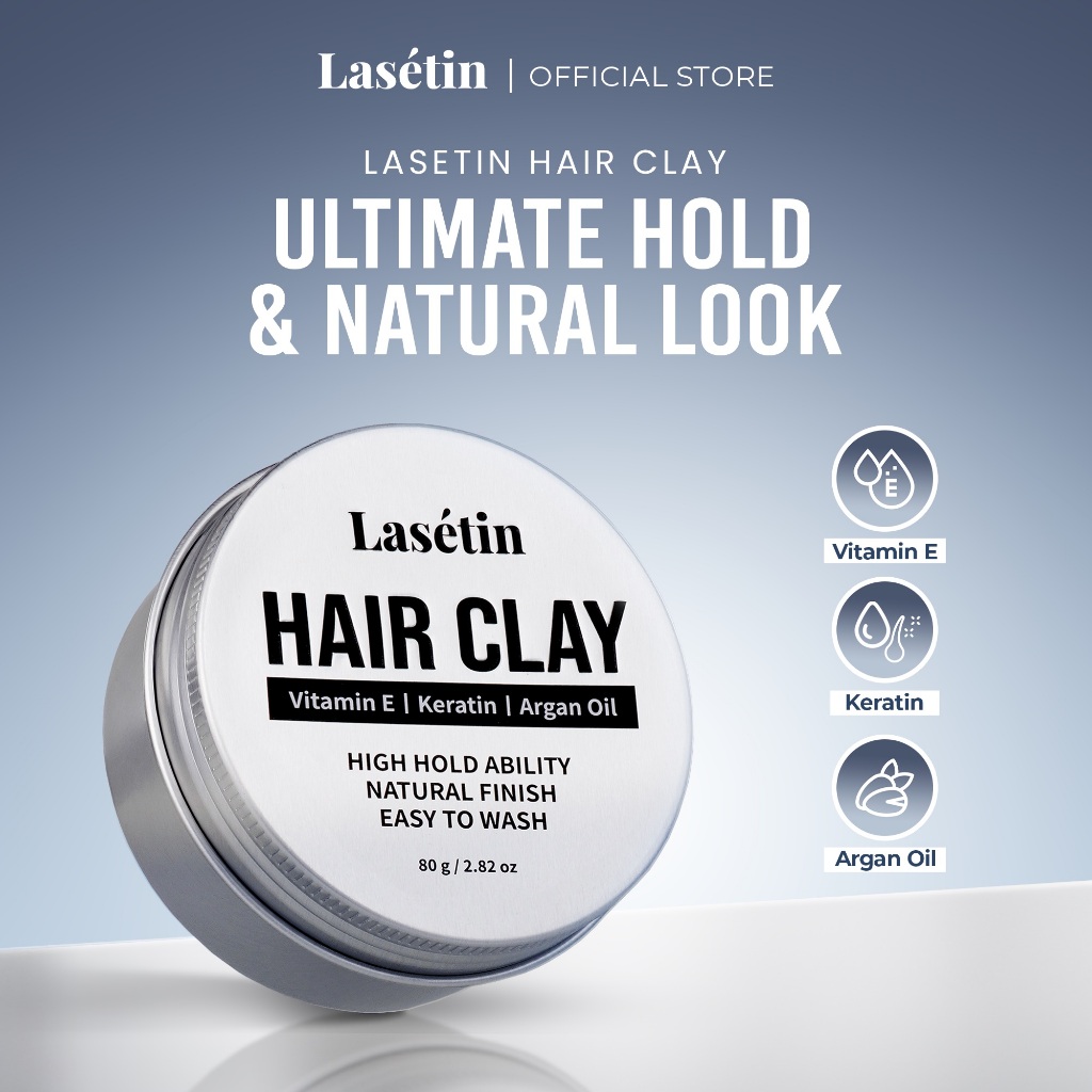 Jual Lasetin Hair Styling Clay - Minyak Rambut Pria dengan Tekstur ...