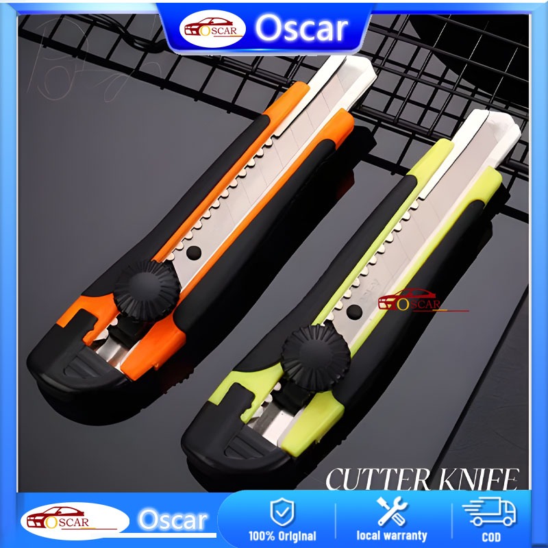 Jual Pisau Cutter Stainless Tebal - Kater 18 mm Model Grip Geser dan ...