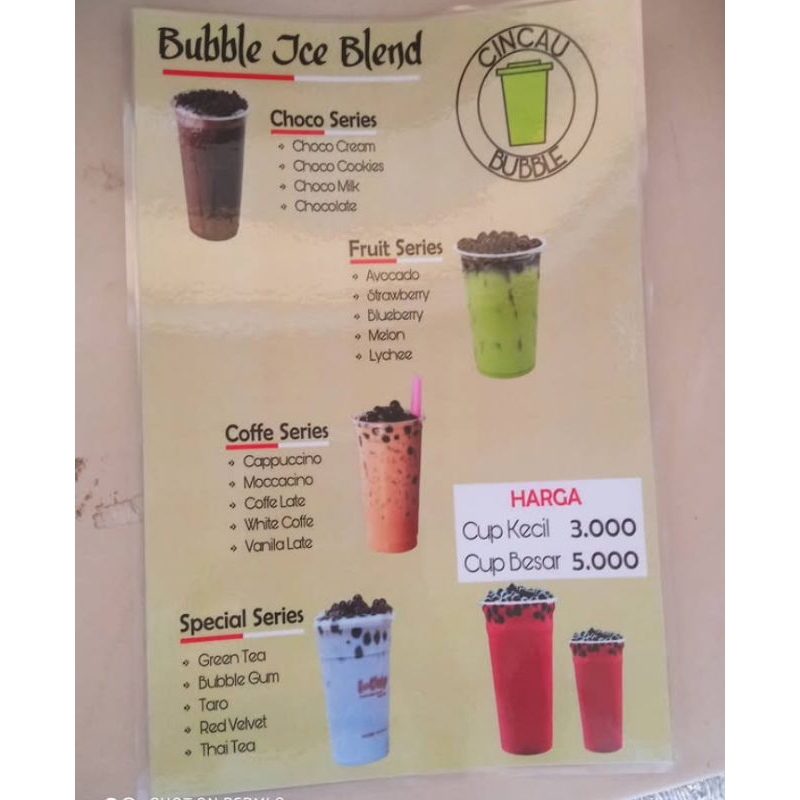 Jual Daftar Menu | Shopee Indonesia