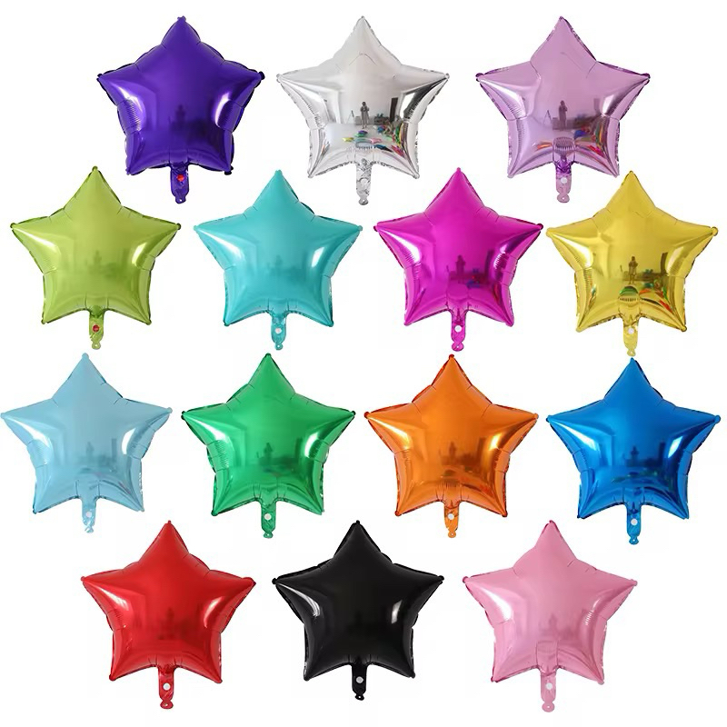 Jual BALON FOIL BINTANG 40cm 18 inch/ BALON FOIL STAR / BALON BINTANG ...