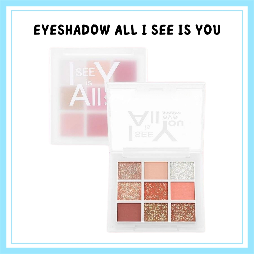 Jual Eyeshadow Palette 9 Colors Matte And Shimmer Makeup Mata - LA059 ...