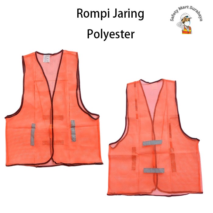 Jual Rompi Jaring / Rompi Safety / Safety Vest | Shopee Indonesia
