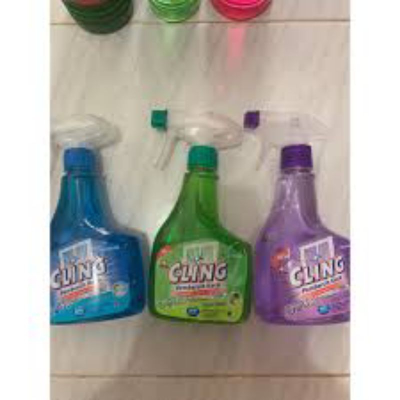 Jual cling pembersih kaca semprot spray @440ml | Shopee Indonesia