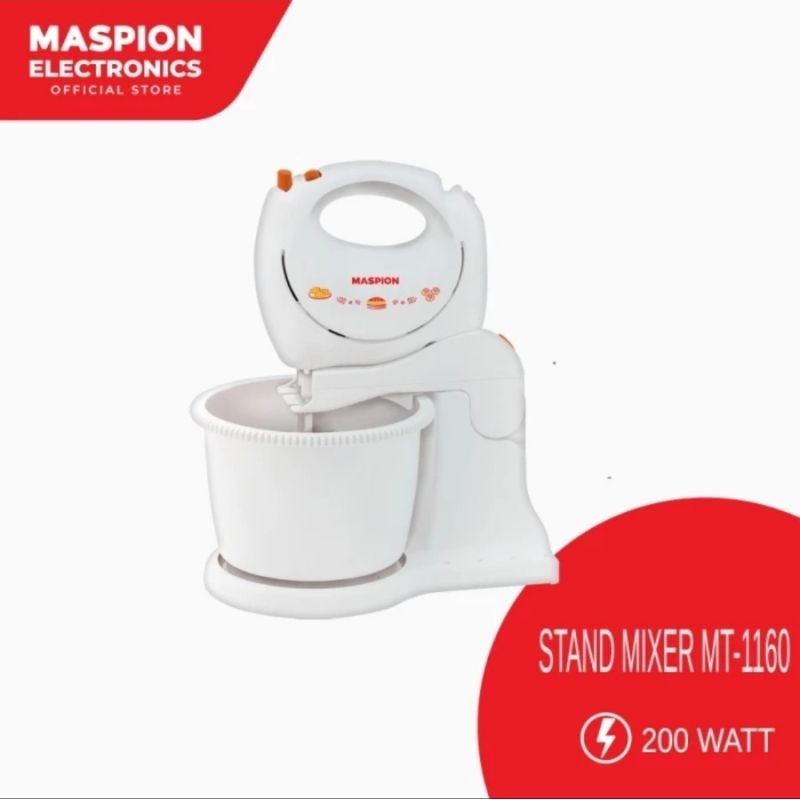 Jual Maspion mixer com MT-1160 stand mixer duduk | Shopee Indonesia