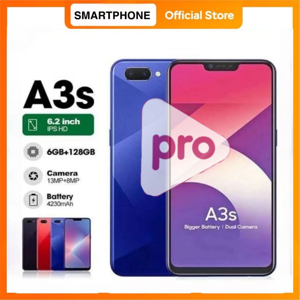 Jual [SMARTPHONE] HP OPPO A3s HP RAM 6/128GB GARANSI 1 TAHUN BARU PONSEL TERMURAH NEW COD ...