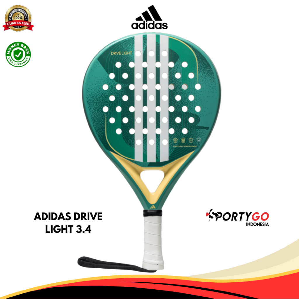 Jual Padel Racket ADIDAS DRIVE LIGHT 3.4 | Raket Padel Adidas | Shopee ...