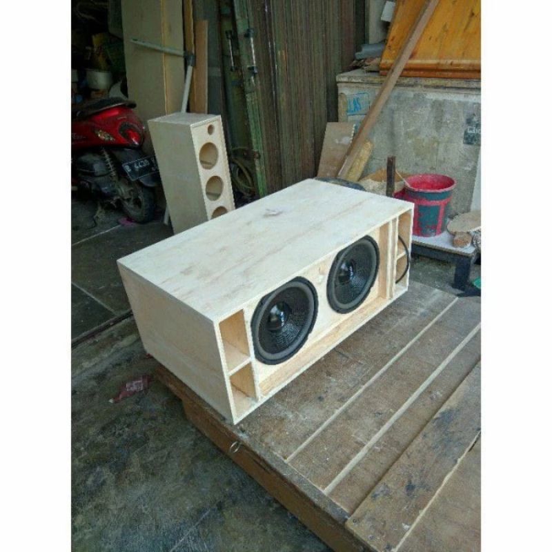 Jual Box speaker model SPL 10 inchi Double | Shopee Indonesia