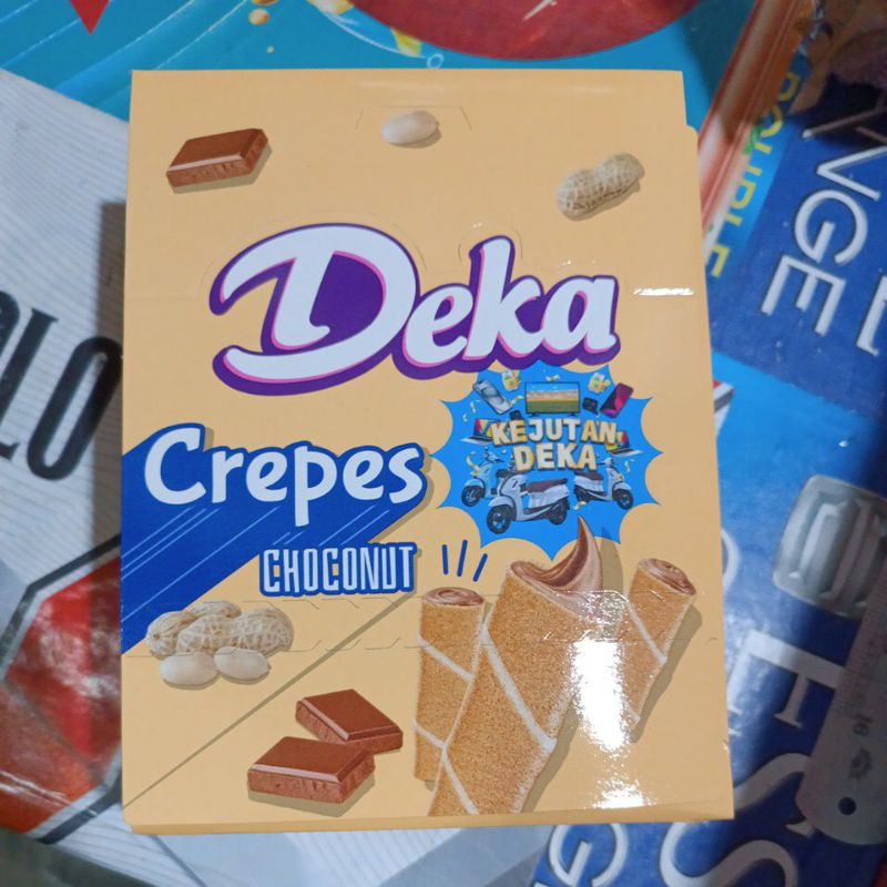 Jual Deka Crepes Choconut 1 Pak Box 12 Pcs - Choco Nut Chocolate Coklat ...