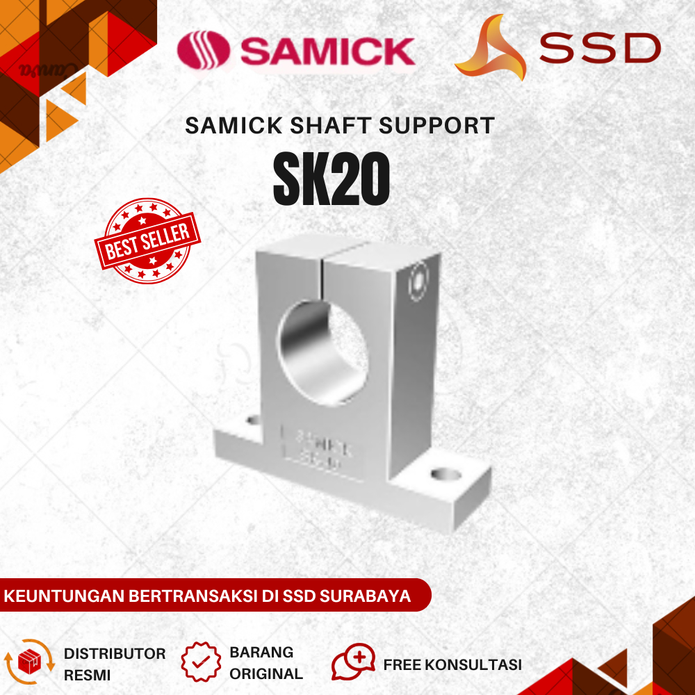 Jual Samick Aluminum Shaft Support SK20 | Shopee Indonesia