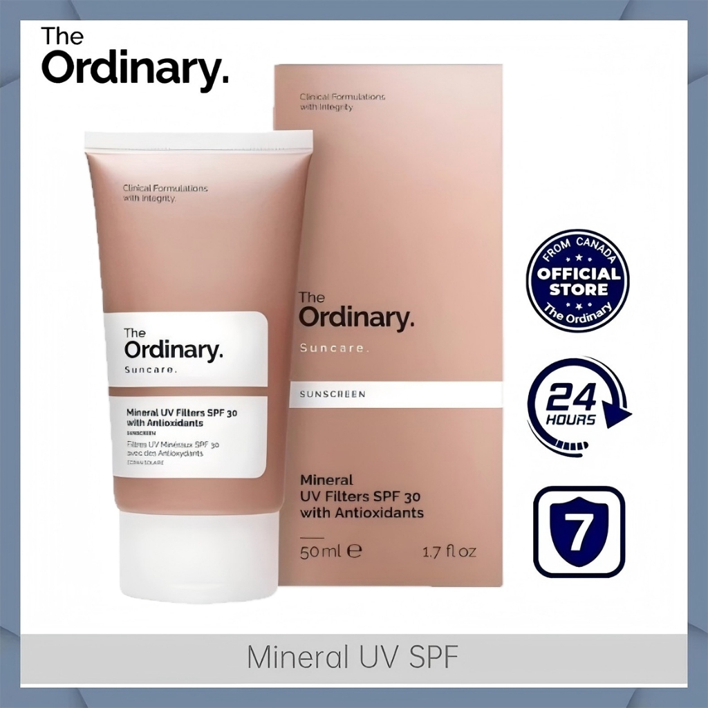 Jual The Ordinary Mineral UV SPF 30 Sunscreen For Face UV Protection ...