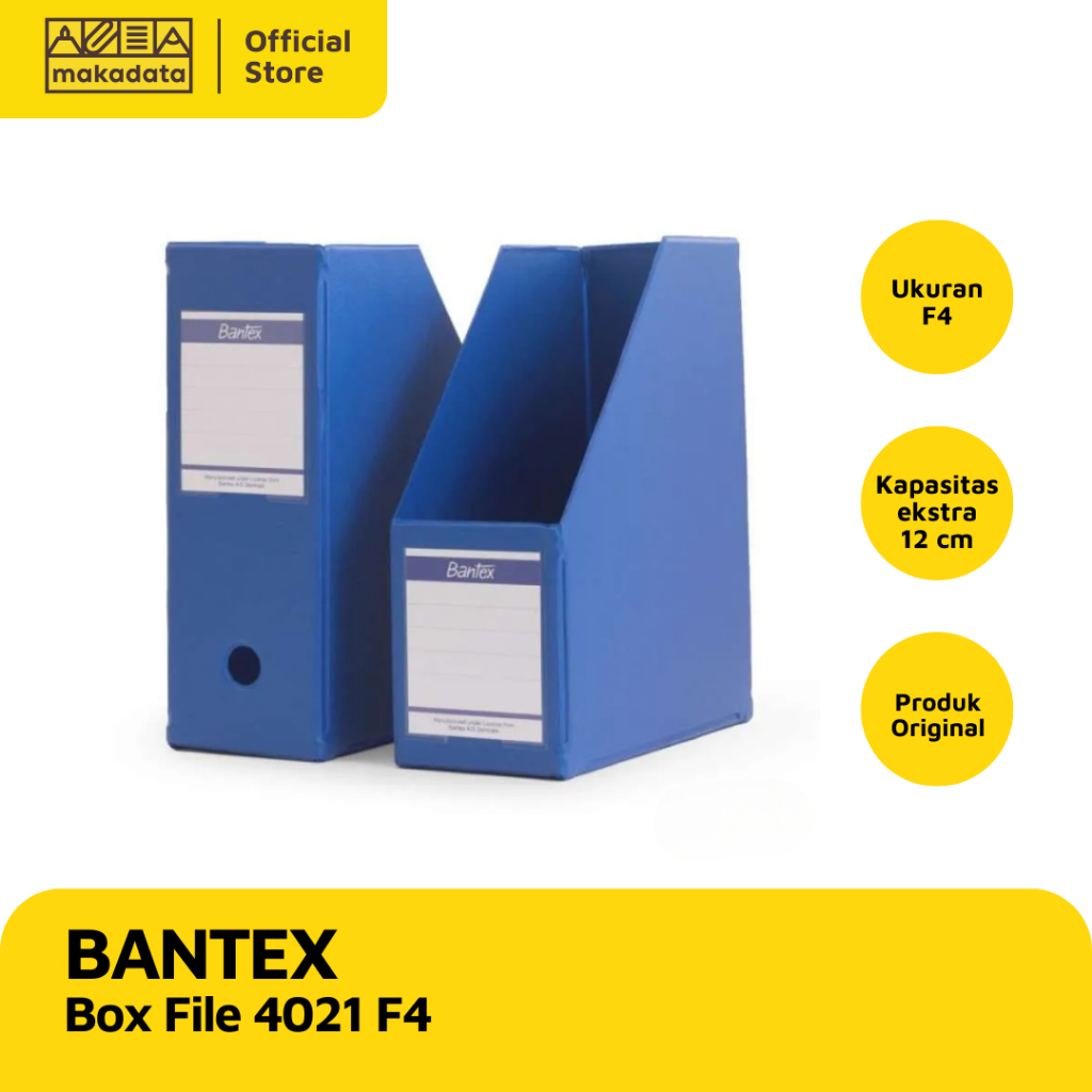 Jual BOX FILE | MAGAZINE FILE BANTEX 4021 12 CM EXTRA JUMBO FOLIO MURAH ...