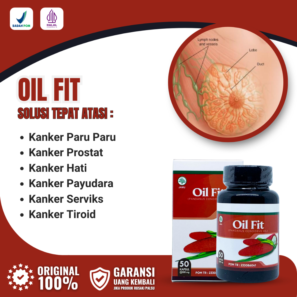 Jual Kapsul Oil Fit Obat Gangguan Prostat / Kanker Paru Paru Dan Untuk ...