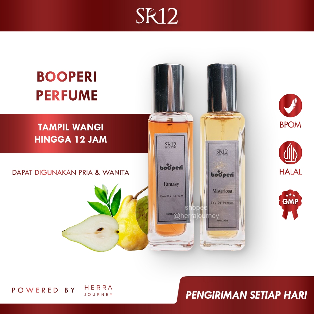 Jual SR12 - Booperi Perfume EDP 30ml | Shopee Indonesia