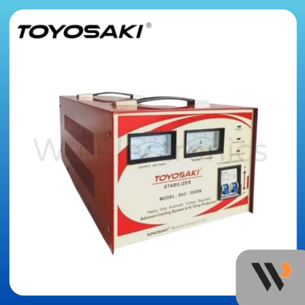 Jual TOYOSAKI Stabilizer Stavol Listrik Stablizer 5000VA | Shopee Indonesia
