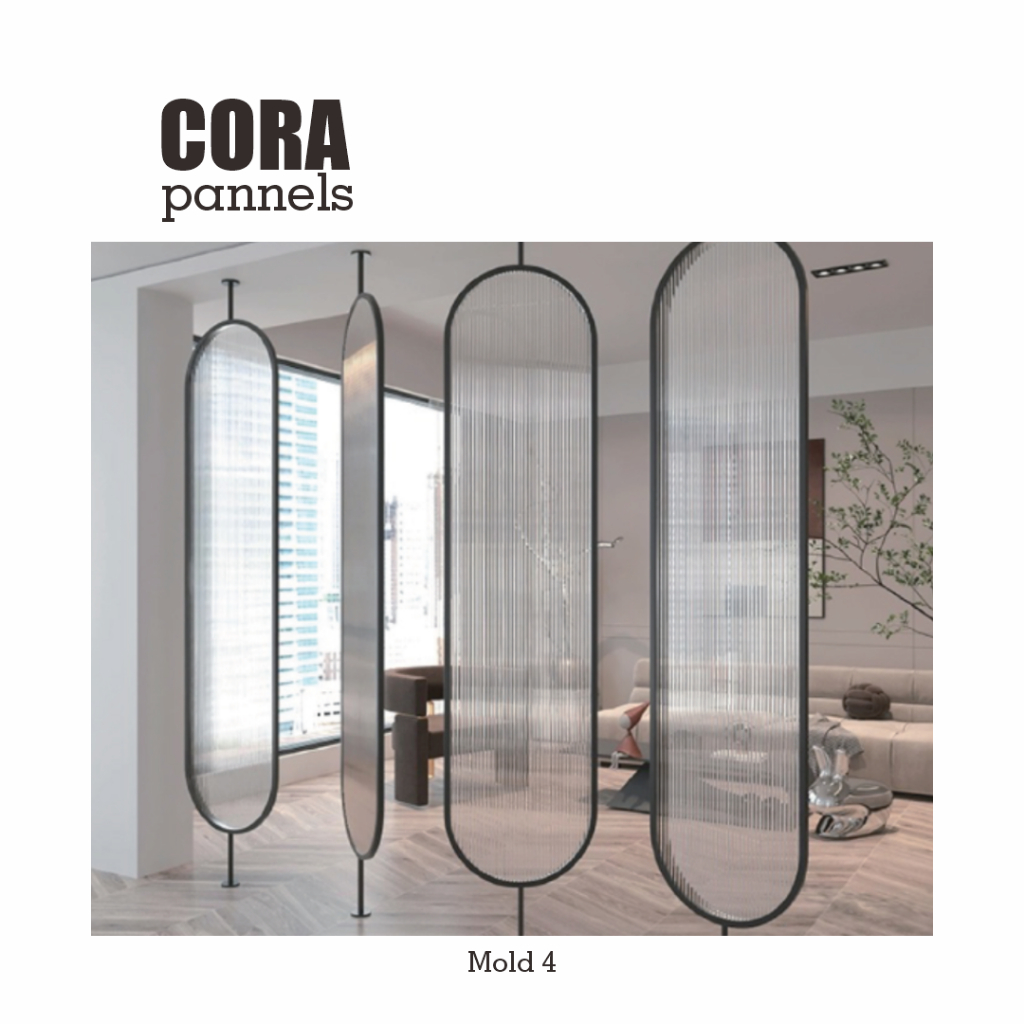 Jual Panel Acrylic Glass Kaca Akrilik Flute Dekor Decorative Interior ...