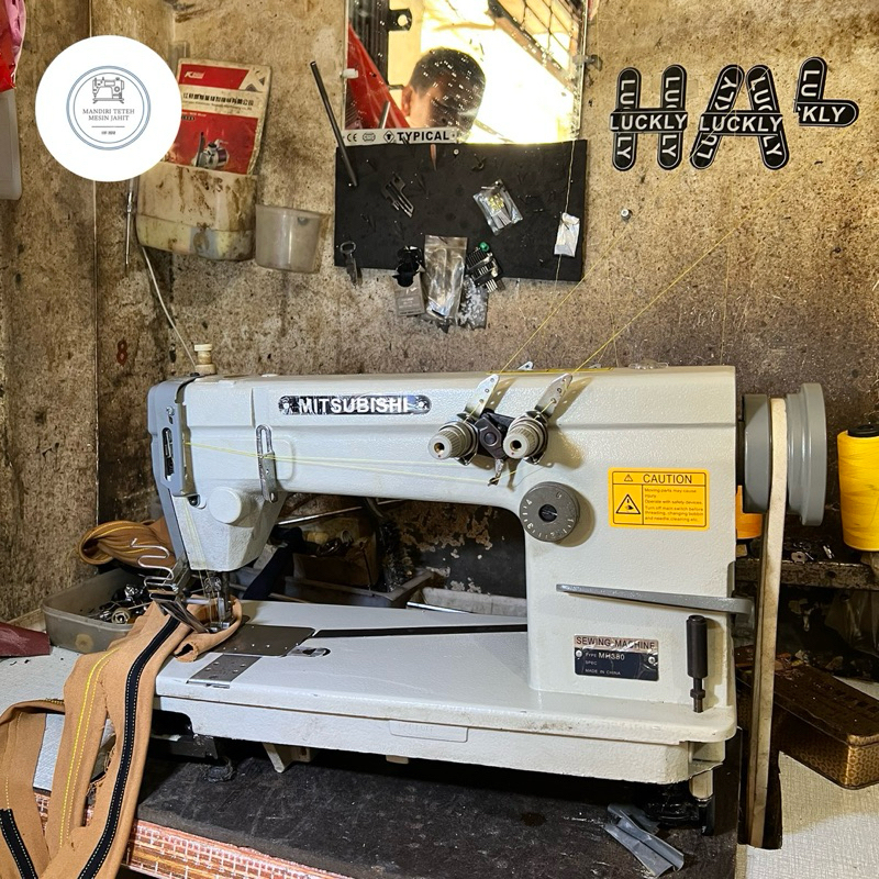 Jual MESIN JAHIT MH/RANTAI/STRIP ADIDAS MITSUBISHI JARUM 2 SERVO SECOND ...