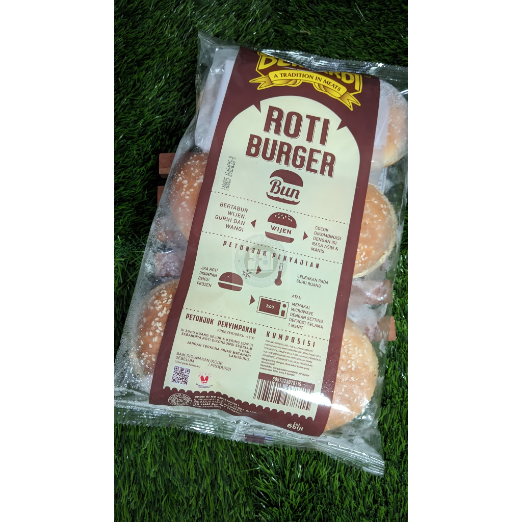 Jual Bernardi Roti Burger (Bun) | Shopee Indonesia