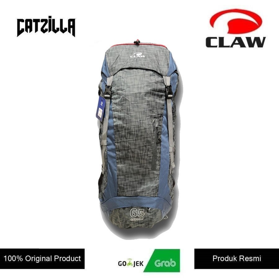 Jual Tas Gunung Carrier Claw Genali 80L Backpack - Navy | Shopee Indonesia