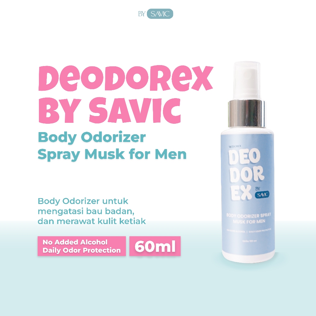 Jual Savic Deodorex Musk - Body Odorizer Spray Deodorant Tubuh Bau ...