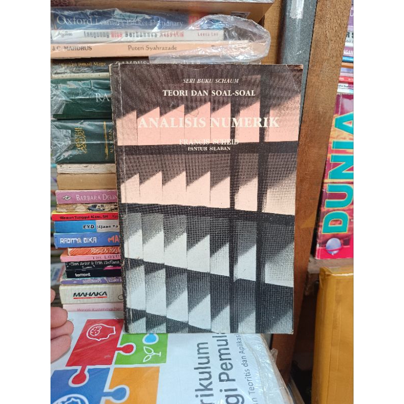 Jual Seri schaum teori dan soal Analisis Numerik. oleh Francis Scheid ...
