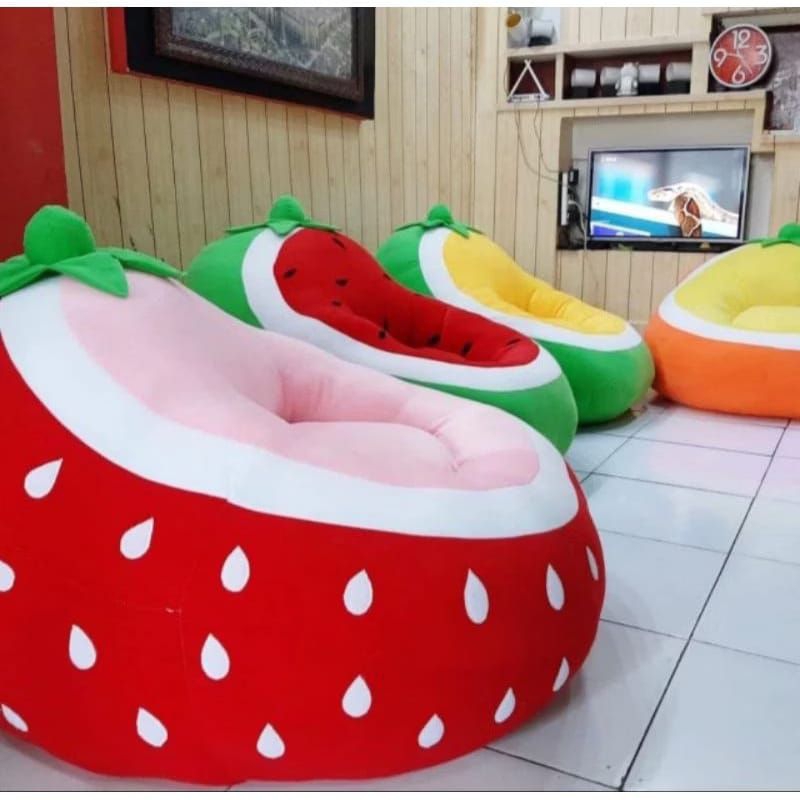 Jual Sofa anak karakter buah buahan lucu empuk | Shopee Indonesia