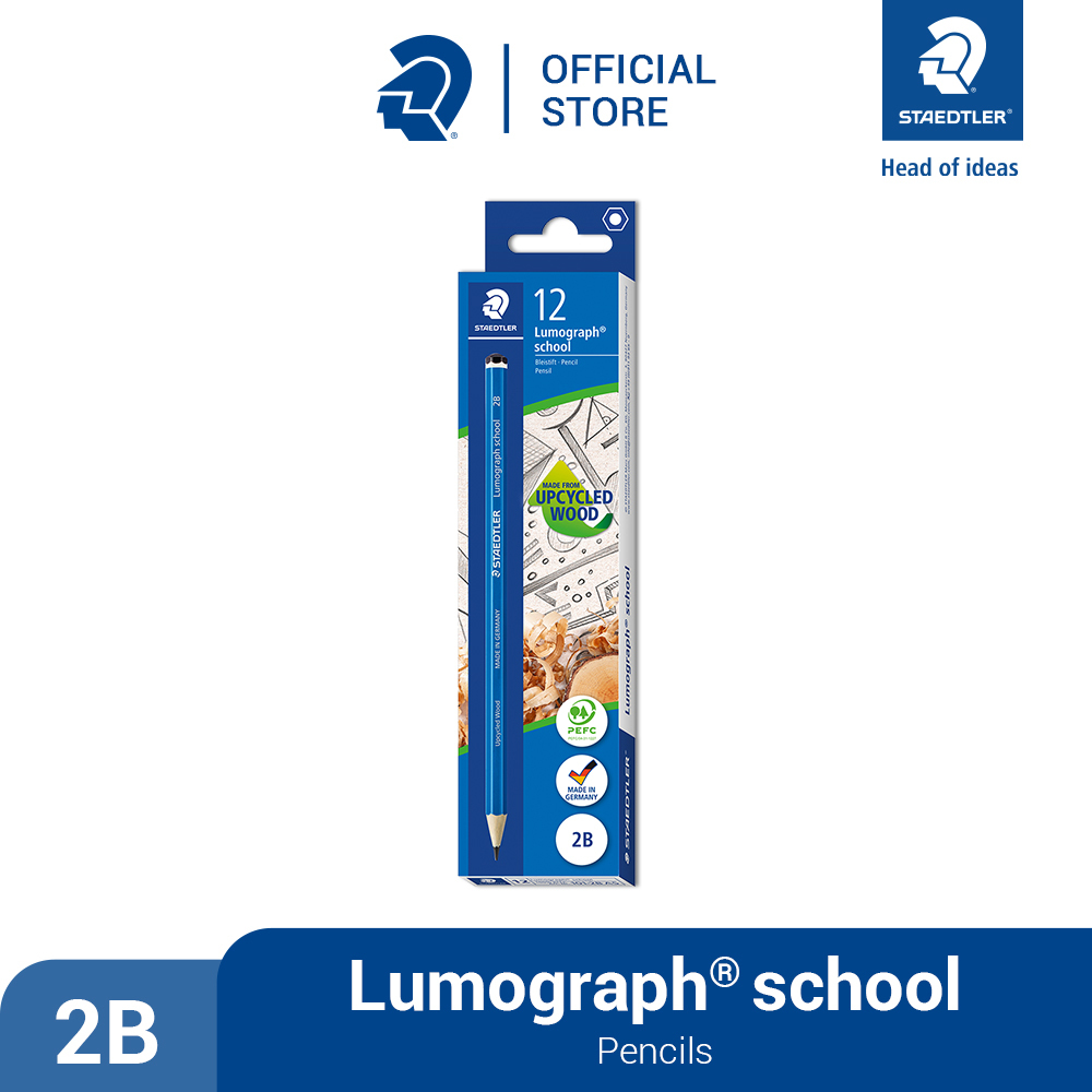 Jual STAEDTLER Lumo School 2B Graphite Pencil. 100% PEFC | Shopee Indonesia
