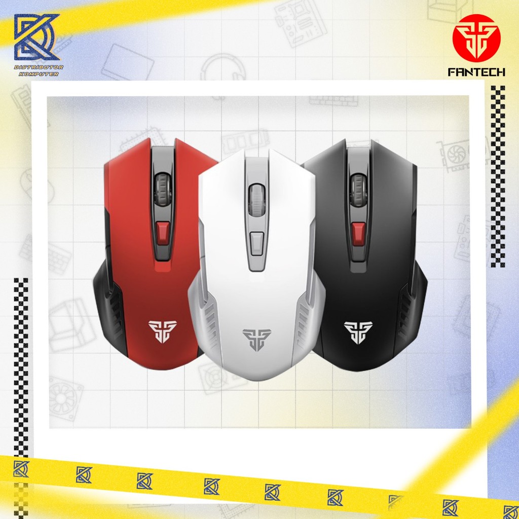 Jual FANTECH Mouse Gaming Raigor II WG10 | Mouse Wireless | Shopee ...