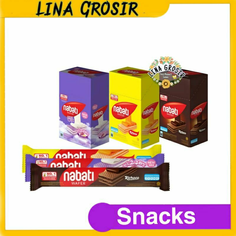 Jual Nabati Wafer 5gr @20pcs | Shopee Indonesia