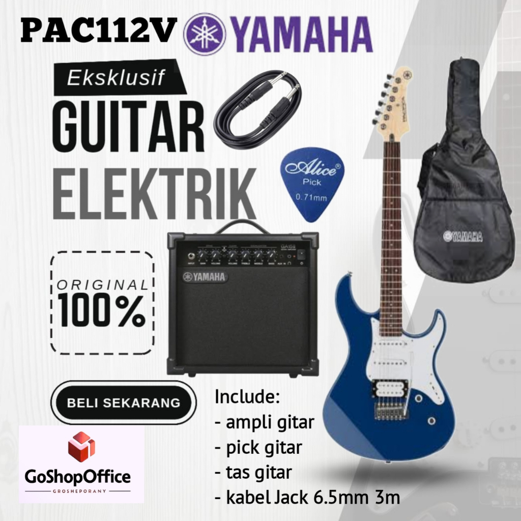 Jual Yamaha Gitar Elektrik / Gitar Listrik PACIFICA PAC112V / PAC 112V / PAC-112V PAC112 V / PAC ...