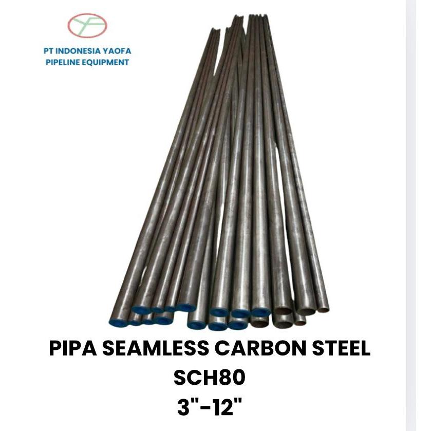 Jual PIPA SEAMLESS CARBON STEEL DN150 SCH 80 PANJANG 6 METER | Shopee Indonesia