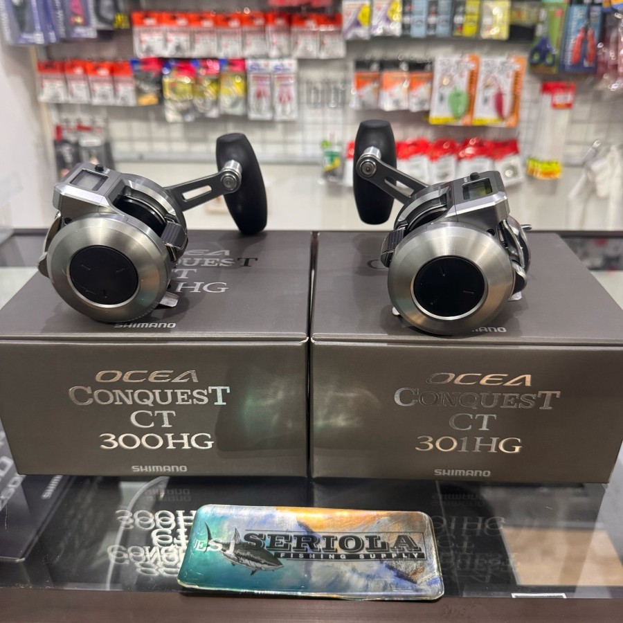 Jual REEL SHIMANO OCEA CONQUEST CT300HG CT301HG | Shopee Indonesia
