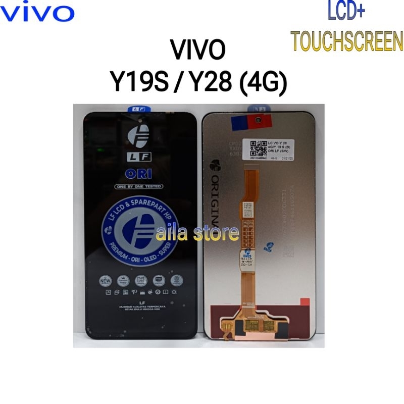 Jual LCD TOUCHSCREEN VIVO Y19S/Y28(4G) ORIGINAL LIFE FUTURE FULL SET ...