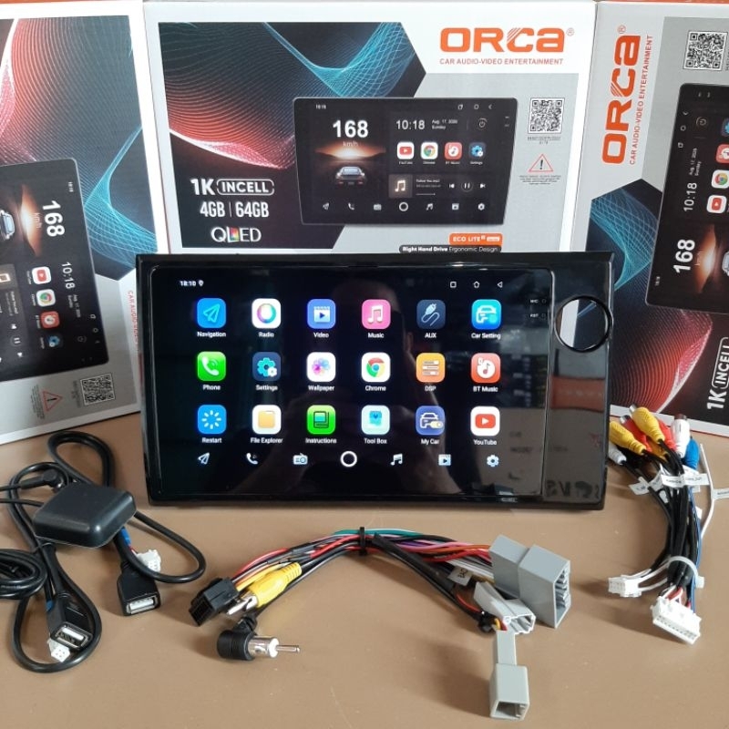 Jual HEAD UNIT ANDROID BRIO / BRV / MOBILIO 2016 - UP ANDROID ORCA 9 ...