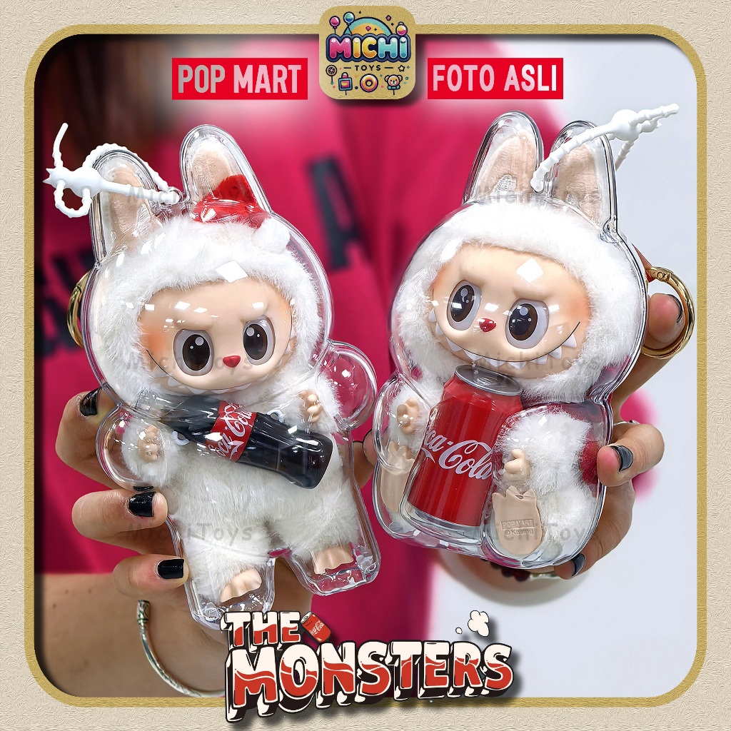 Jual [FAST PO] PREMIUM Case Protector Labubu Coca Cola Bentuk Pas ...