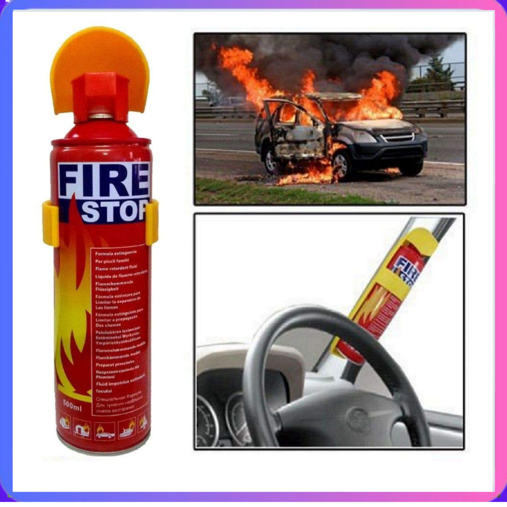 Jual 500Ml Pemadam Api Mobil Mini Portable APAR Fire Stop Extinguisher ...