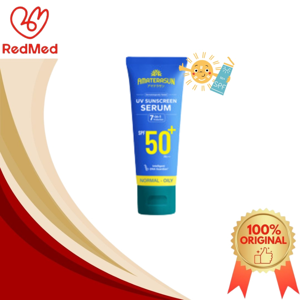 Jual AMATERASUN UV SUNSCREEN SERUM SPF 50+ PA++ 50GR | Shopee Indonesia
