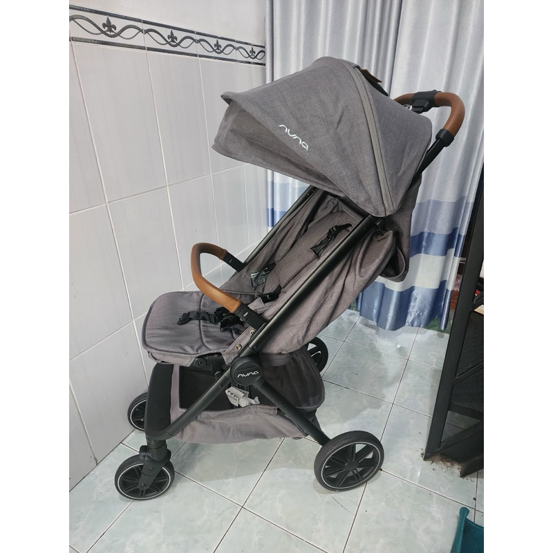 Jual PRELOVED STROLLER NUNA TRVL LX GRANITE SECOND LIKE NEW | Shopee Indonesia