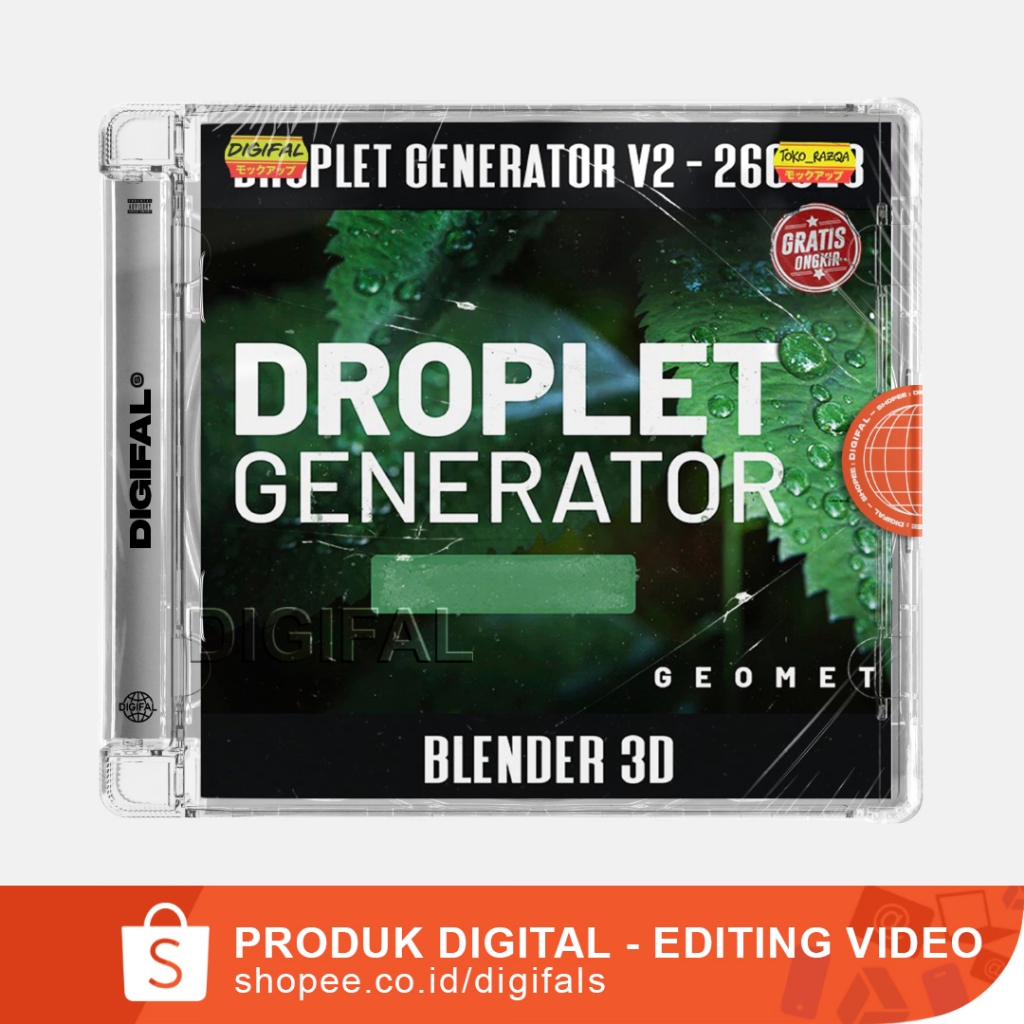 Jual Blender 3D - Droplet Generator V2 | Shopee Indonesia