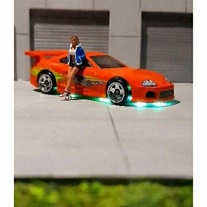 Jual Hot Wheels Toyota Supra MK4 Fast and Furious CUSTOM Lampu Led ...