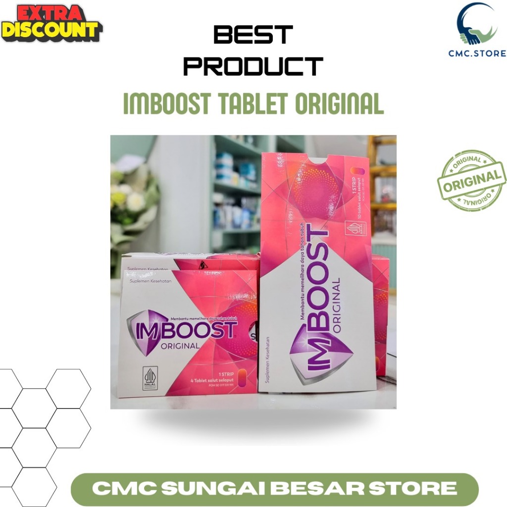 Jual Imboost Original isi 4 Tablet | Shopee Indonesia