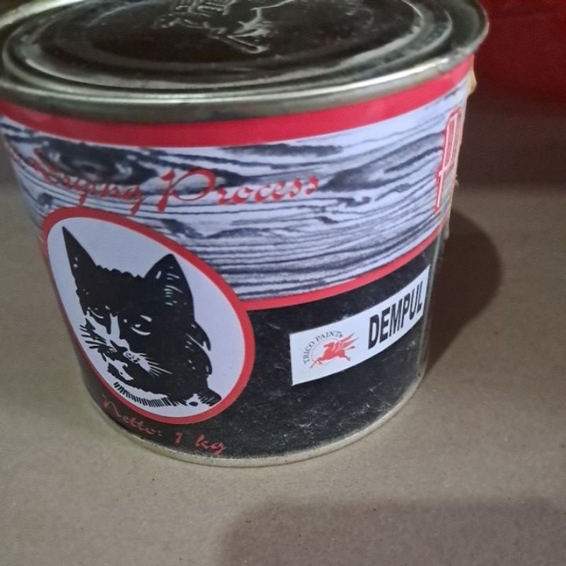 Jual Dempul/PlamurMerk Kucing 1kg | Shopee Indonesia