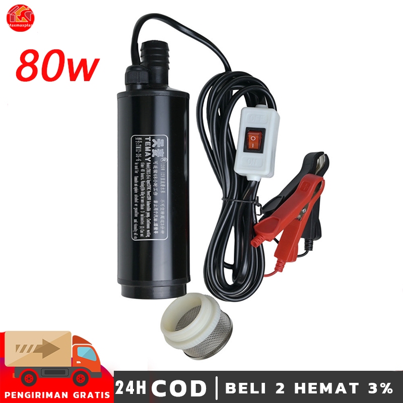 Jual 80W Pompa Minyak Celup Air Mini Kecilmp Mini Oli Solar Air ...