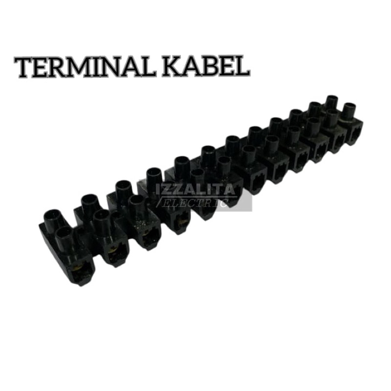 Jual TERMINAL BLOK BLOCK KRUSTIN 30A 25mm SAMBUNGAN KABEL//TERMINAL ...