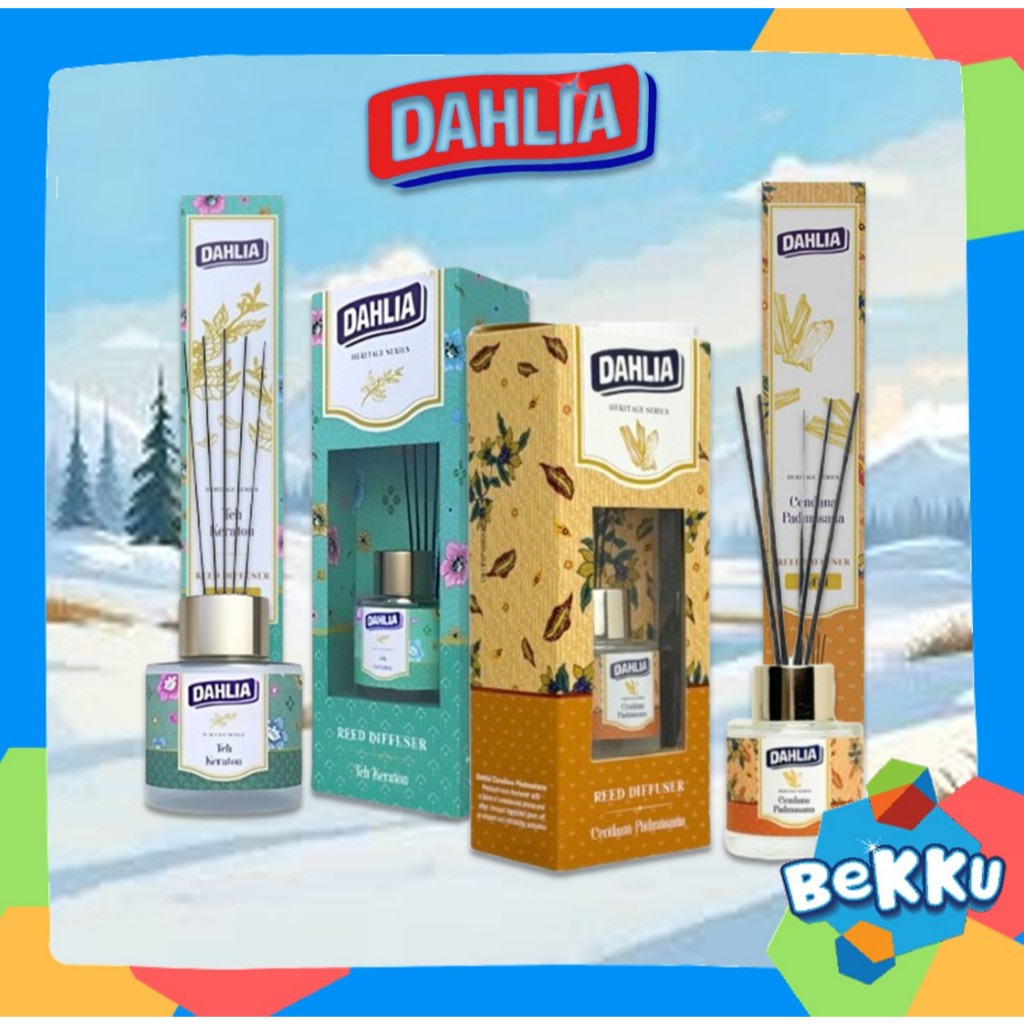 Jual Dahlia Reed Diffuser Set & Refill 30ml Series - Pengharum Ruangan ...