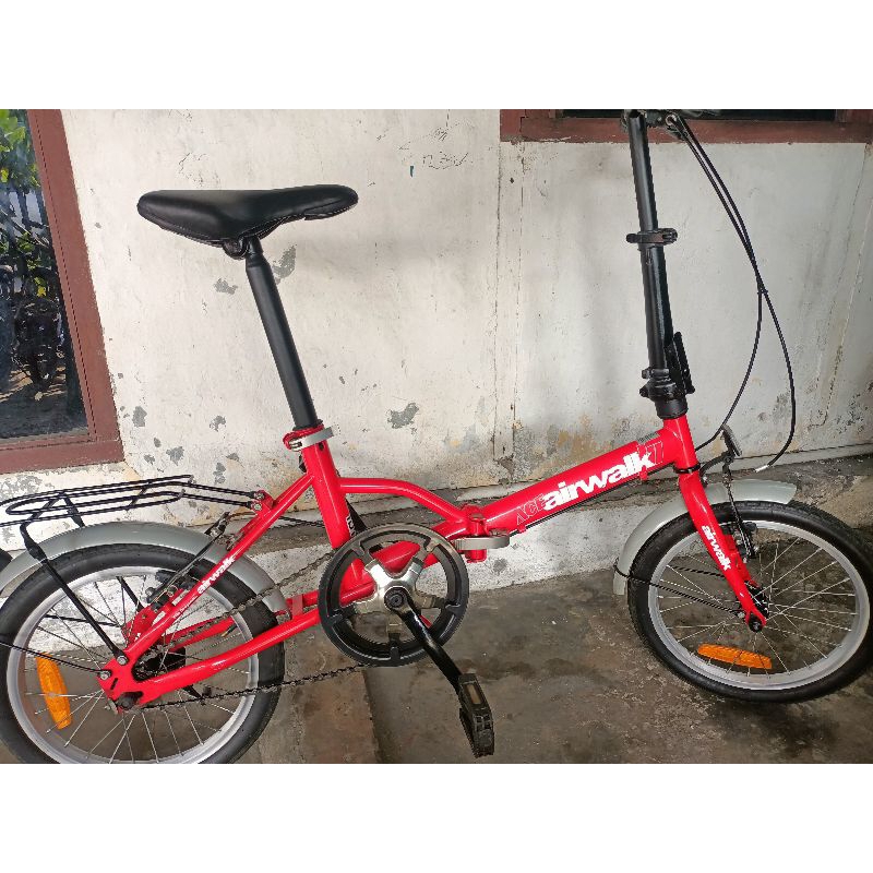 Jual Sepeda Lipat Ace Airwalk 16 Inch 1 Speed Anak Dewasa Folding Bike ...