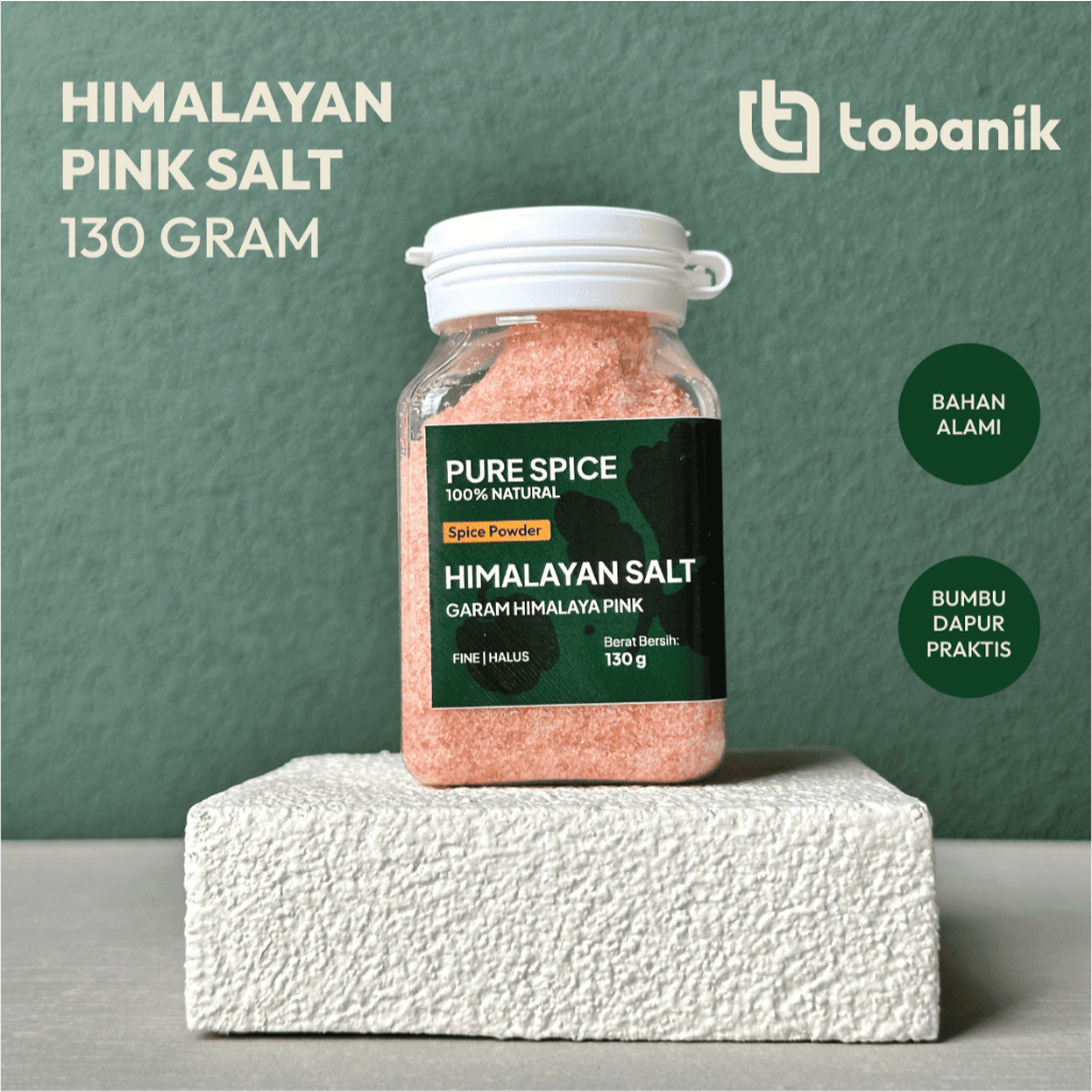 Jual Garam Himalaya Halus Fine Pink Salt 130 gram | Shopee Indonesia