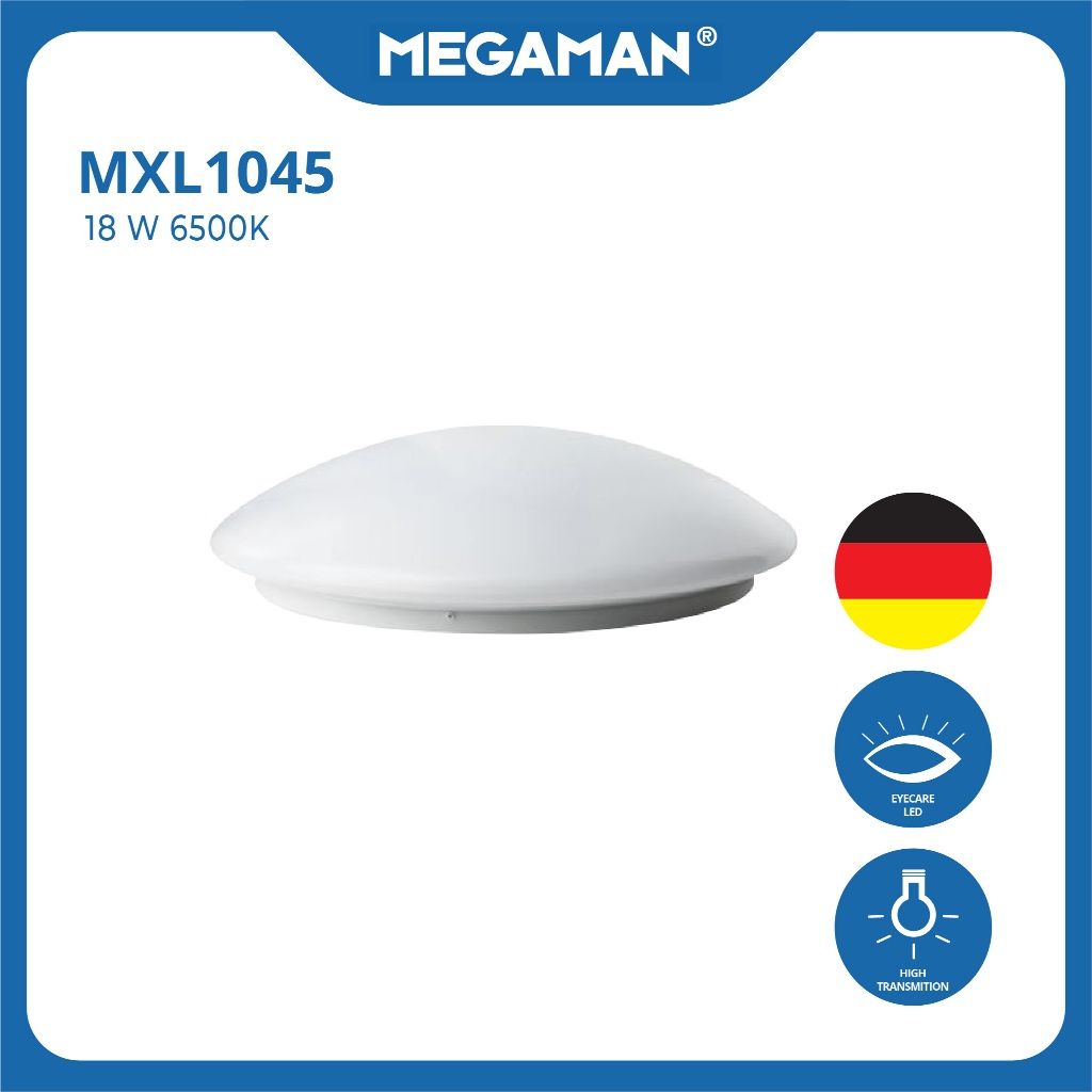 Jual Lampu Megaman LED Ceiling light MXL1045 18w,24w / Lampu led atap ...