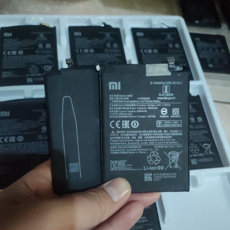 Jual BATERAI BATRE XIOMI BN62 FOR REDMI 9T original | Shopee Indonesia